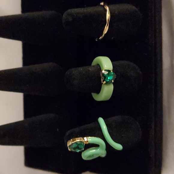 Unk | Jewelry | 3 Piece Ring | Poshmark